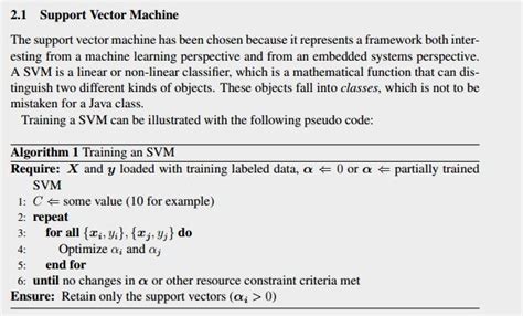pseudo code svm learn computer science machine learning data science