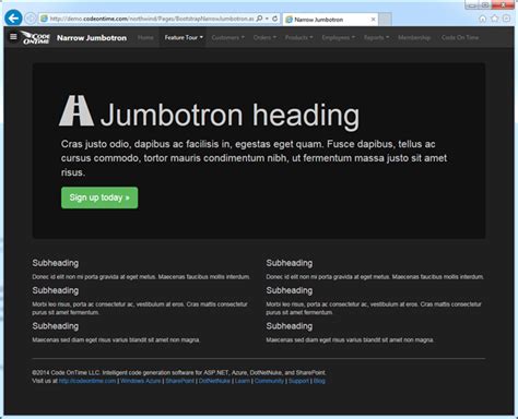 code on time bootstrap integration touch ui gets adaptive filtering