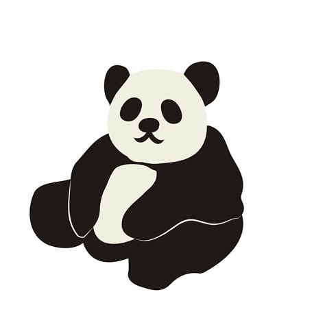 【最高のコレクション】 白黒 パンダ イラスト 無料 ~ 無料の印刷可能なイラスト画像