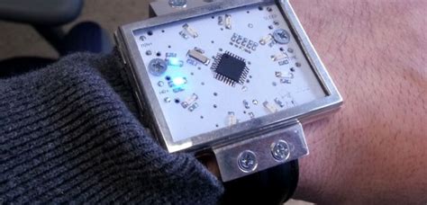chronosmega another led wrist watch embedded lab