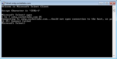 diagnosing smtp connection issues socketlabs solutions