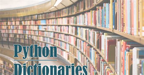 [python教學]python dictionary完全教學一次搞懂
