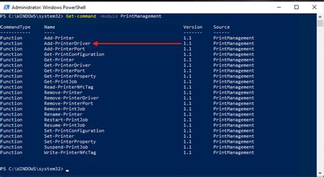how to add print drivers with powershell rundll32 and vbscript in