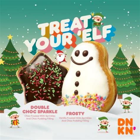Dunkin Christmas Donuts