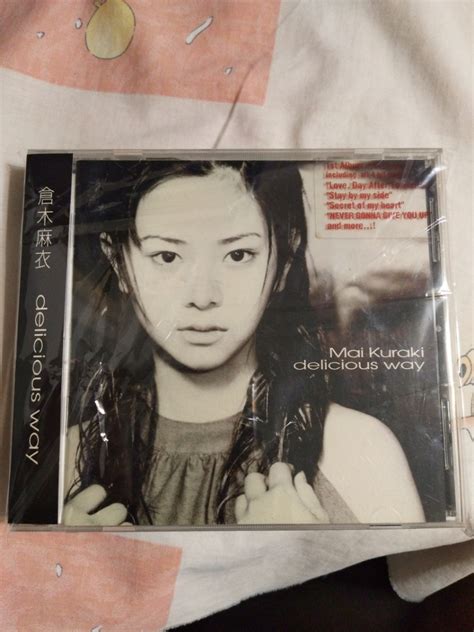 倉木麻衣 Mai Kuraki Delicious Way Cd 帶側紙 原裝貼紙 齊件 2000 興趣及遊戲 音樂樂器 And 配件 音樂