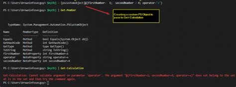 parameter binding concepts in powershell scriptrunner
