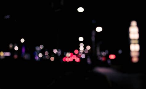 Hd Wallpaper Bokeh Photography Teal Purple And Blue Bokeh Light