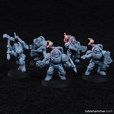 Space Dwarfs Legionaries Miniature For Table War Games And Collecting