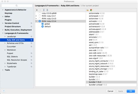 ruby error on running ruby code named “no sdks specified” itecnote