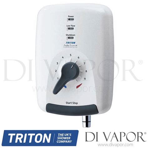 Triton C100sg08wc Safeguard T100 Care Shower 8 5kw Electric Shower