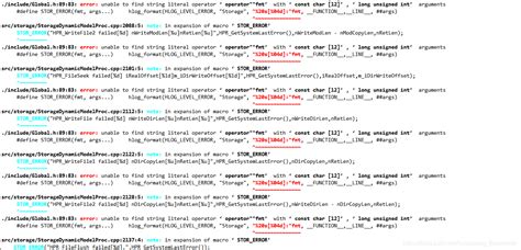 make报错：error unable to find string literal operator ‘operator““fmt