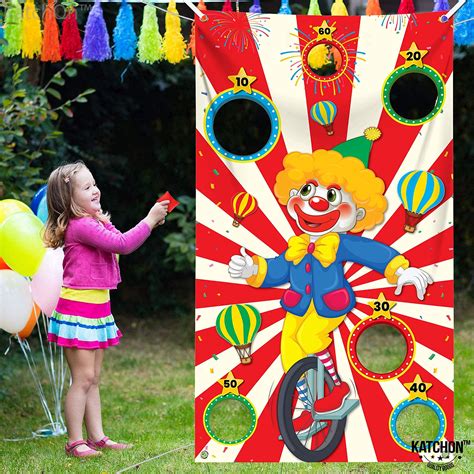 Buy Katchon Big Carnival Toss Game Banner 54 Inch Carnival Theme