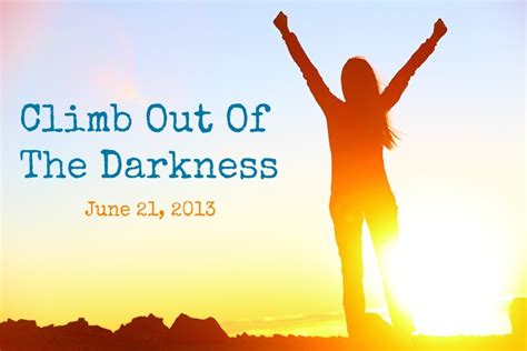 Climb Out Of The Darkness Of Postpartum Depression