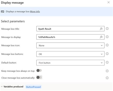 xml node in pad power automate desktop flexmind