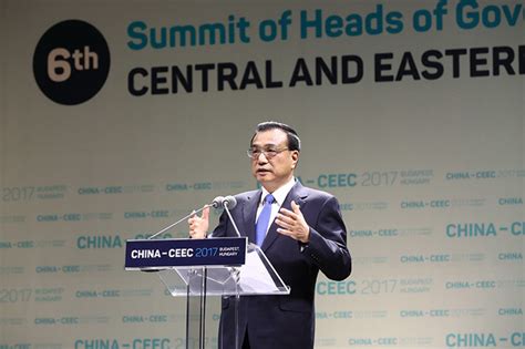 Chinese Premier Calls For Advancing China Ceec 16 1 Cooperation China