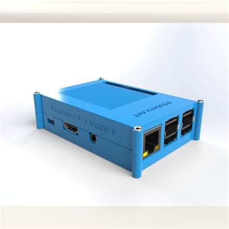 box for raspberry pi 3 model b warehouse cgtrader
