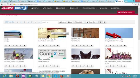 html thumbnails are appearing vertical in firefox