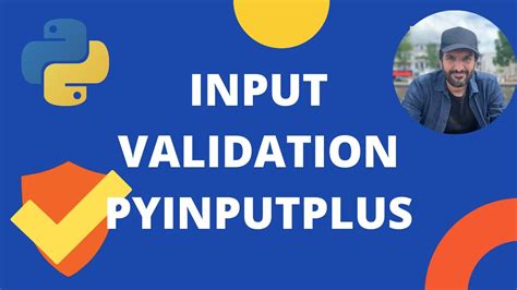 python input validation with pyinputplus youtube
