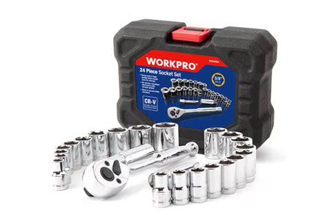 Workpro Torque Wrench Socket Tool Set 24 Piece Pafriw Hardware