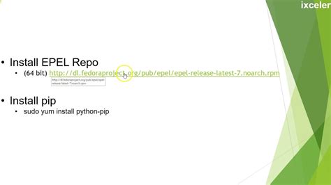 how to install pip on aws ec2 rhel instance youtube