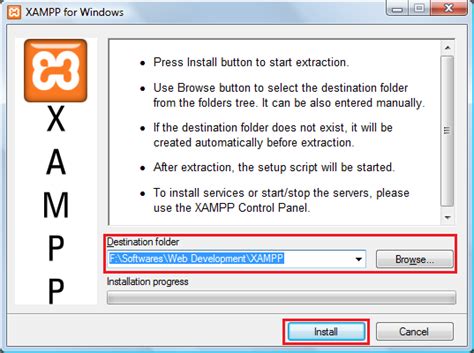 how to setup and configure local web server xampp