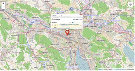 javascript python with folium how can i embed a webpage