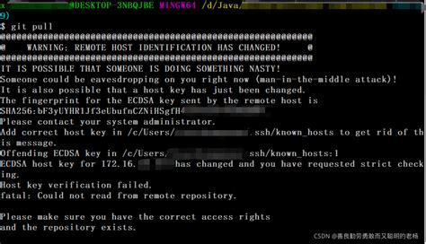 【开发工具的那些故事】offending ecdsa key in ssh known hosts 1ecdsa host key