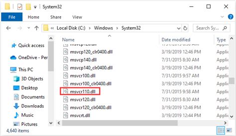 quick fixes to msvcr110 dll is missing or not found errors