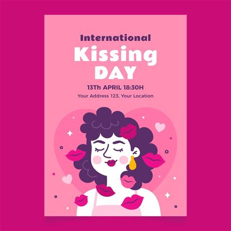 Modèle Daffiche Verticale Plate Pour La Journée Internationale Du