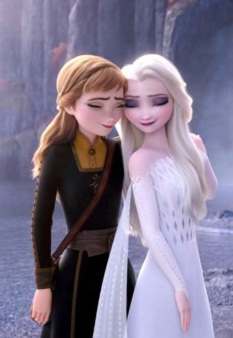 Anna Frozen Hair Down