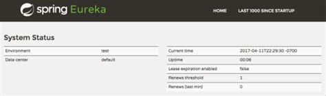 using netflix eureka with spring cloud spring boot
