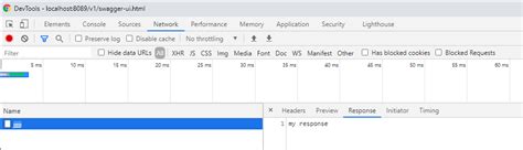 swagger doesn t show response body stack overflow