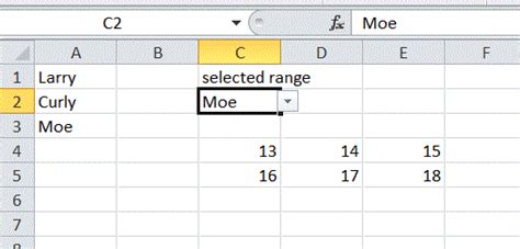 excel pass an array into a function stack overflow