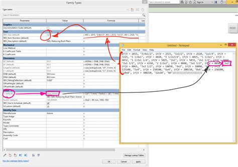returning text from lookup tables in revit andekan