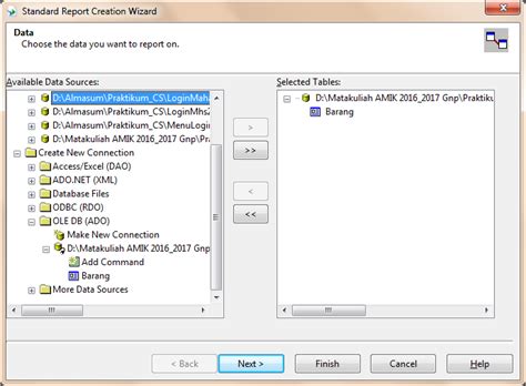 cara membuat laporan dengan crystal report di visual basic 2010 vb