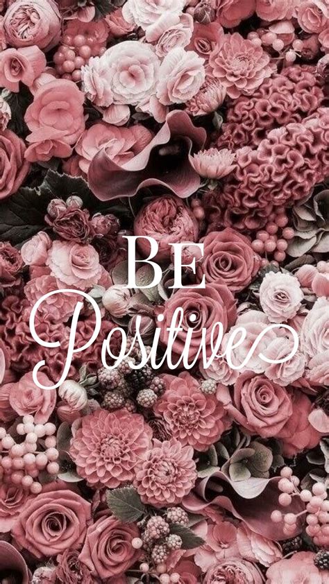 Positive Quote 🌹 Fond Decran Citation Fond Décran Téléphone