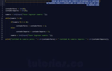 como saber si un numero es par en python