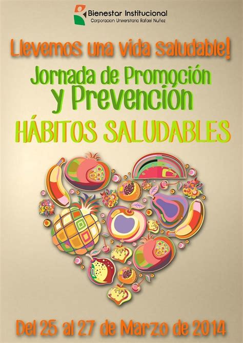 Conoce La Programación De La Jornada De Promoción Y Prevención Hábitos
