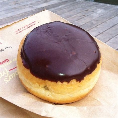 Boston Cream Donut From Tim Hortons Boston Cream Doughnut Recipe