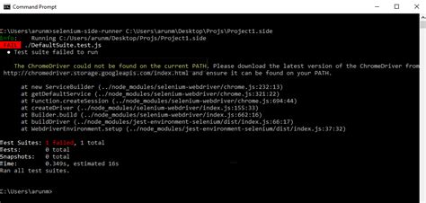 new selenium ide configuring command line runner side runner qafox