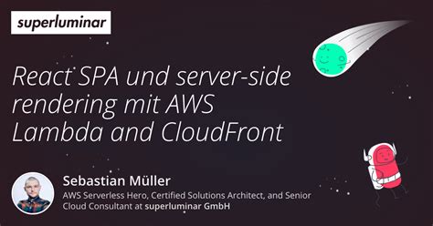react spa und server side rendering ssr mit aws lambda