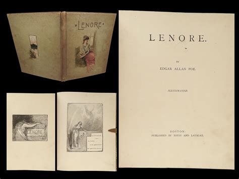 Lenore By Edgar Allan Poe Illustrated By Poe Edgar Allan [sandham