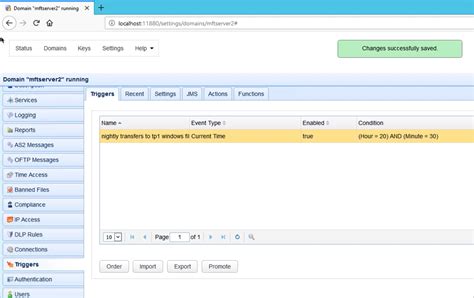 set up automated file transfers with windows smb share jscape