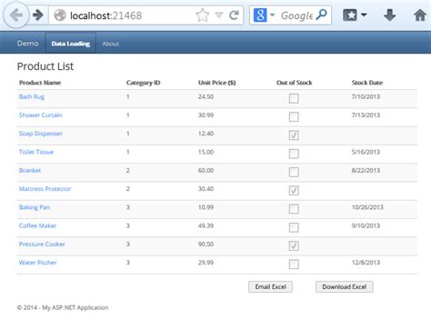 dynamically creating excel file from a generic list for