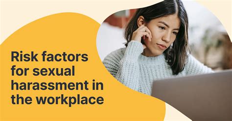 5 Risk Factors For Sexual Harassment In The Workplace