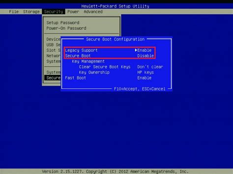 how to recover reset login password on uefi based hp computer