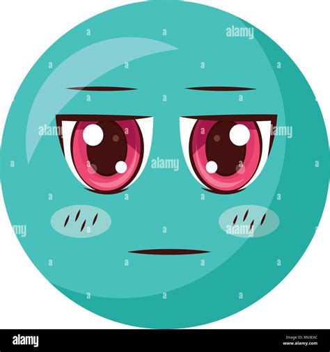 Smiling Emoticon Facial Expression Stock Vector Image And Art Alamy