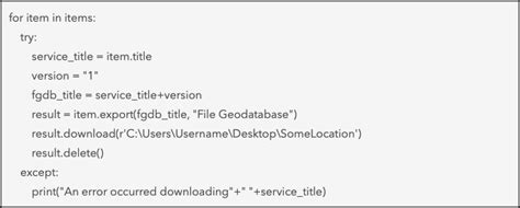back up data in arcgis online