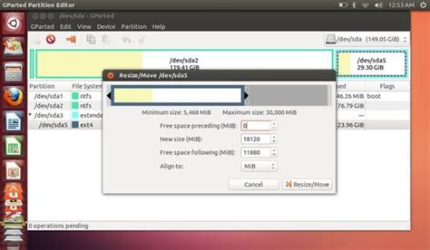 how to resize linux partitions