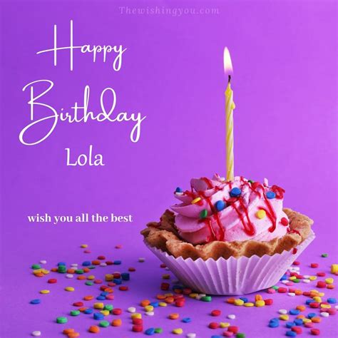 100 Hd Happy Birthday Lola Cake Images And Shayari